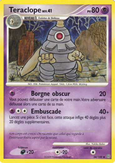 Teraclope (Diamant & Perle Tempête 34) — Poképédia