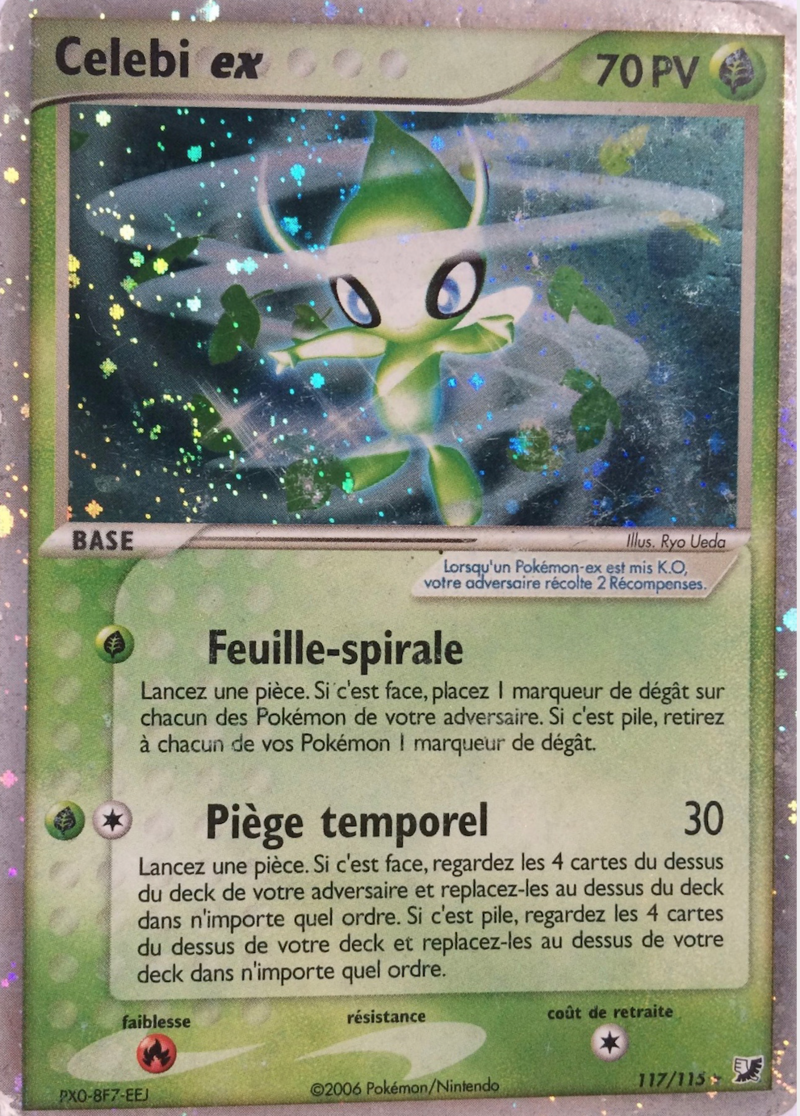 Celebi ex (EX Forces Cachées 117) — Poképédia