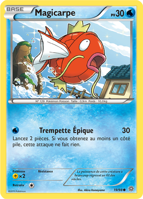 Magicarpe (XY Origines Antiques 19) — Poképédia