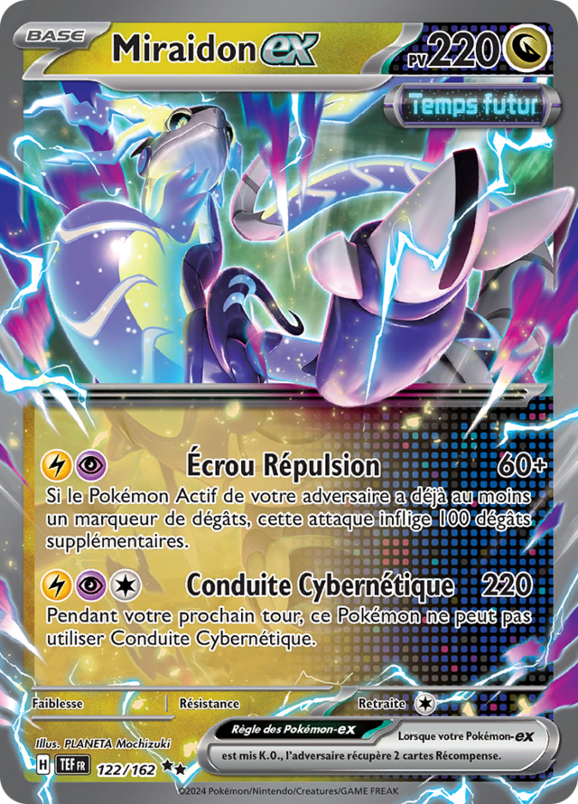 Miraidon-ex (Écarlate et Violet Forces Temporelles 122) — Poképédia