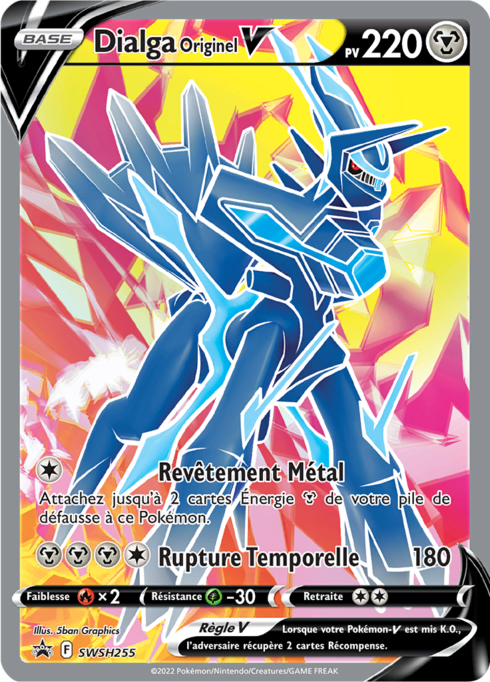 Dialga Originel-V (Promo SWSH 255) — Poképédia