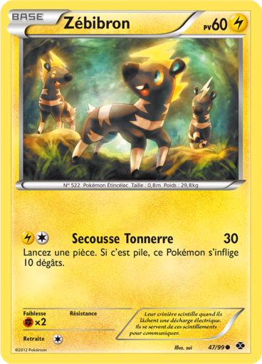 Zébibron (Noir & Blanc Destinées Futures 47) — Poképédia