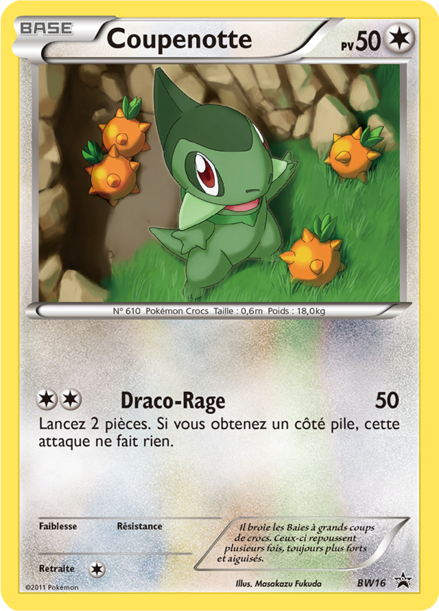 Coupenotte (Promo BW 16) — Poképédia