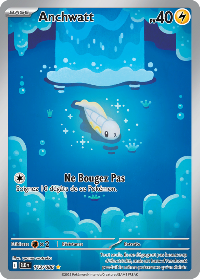 Anchwatt (Écarlate et Violet Foudre Noire 113) — Poképédia