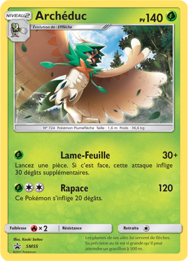Archéduc (Promo SM 55) — Poképédia