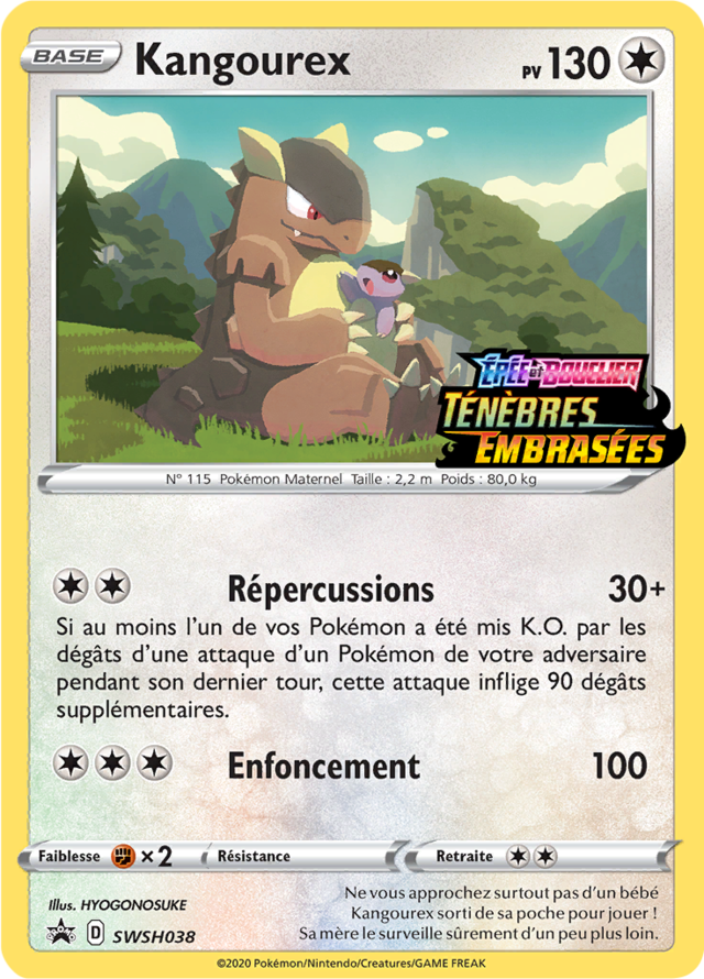 Kangourex (Promo SWSH 038) — Poképédia