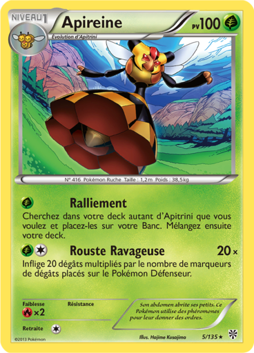 Apireine (Noir & Blanc Tempête Plasma 5) — Poképédia
