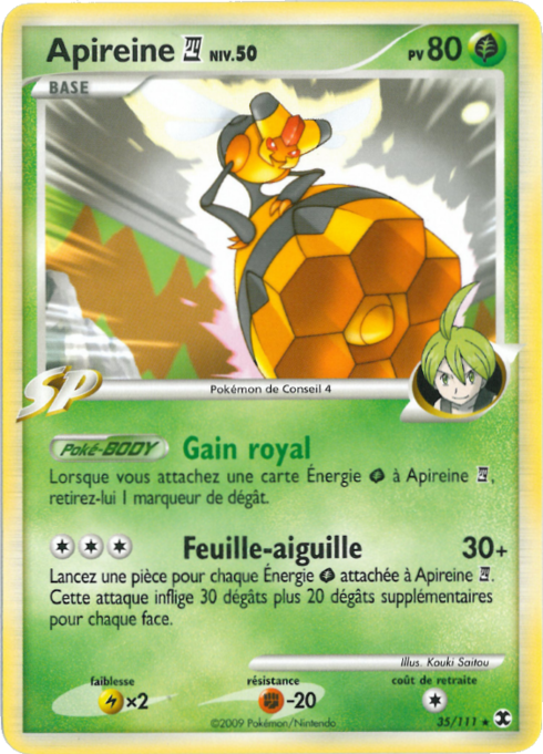Apireine 4 (Platine Rivaux Émergeants 35) — Poképédia