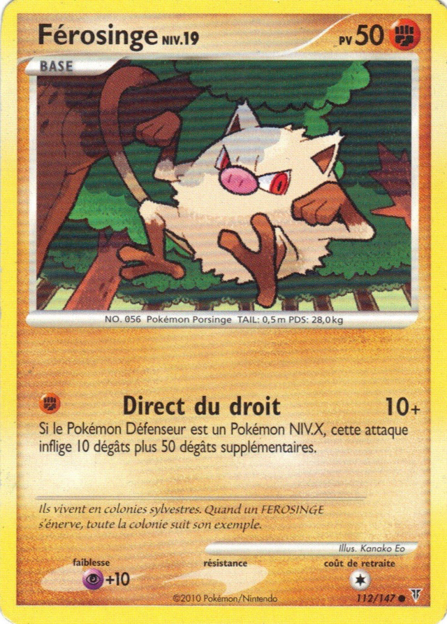 Férosinge (Platine Vainqueurs Suprêmes 112) — Poképédia