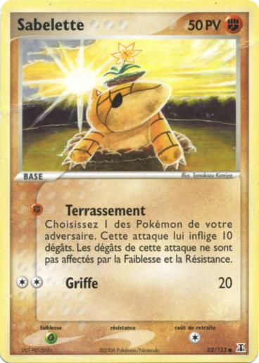 Sabelette (EX Espèces Delta 82) — Poképédia