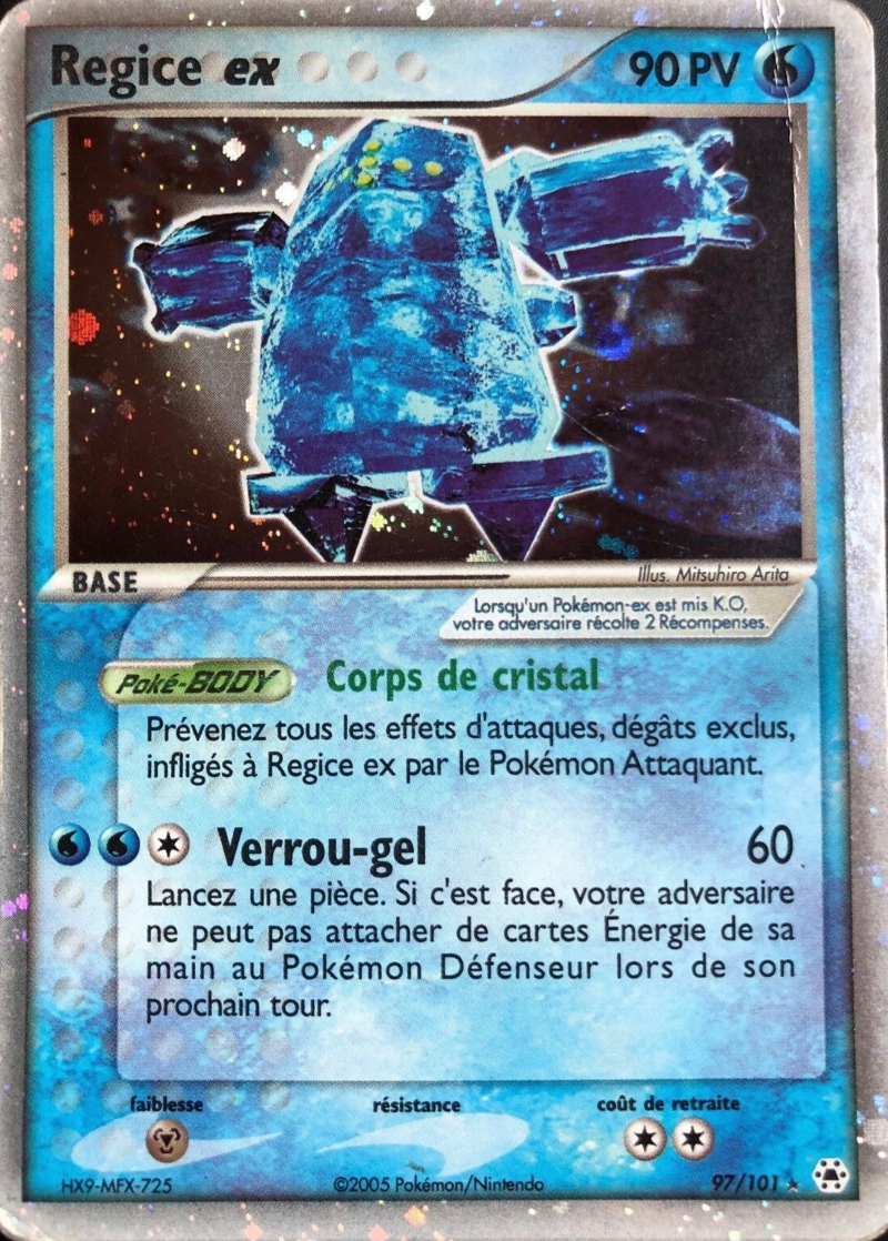 Regice ex (EX Légendes Oubliées 97) — Poképédia