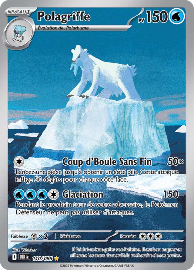 Polagriffe (Écarlate et Violet Foudre Noire 110) — Poképédia