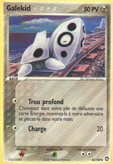 Galekid (EX Gardiens du Pouvoir 42) — Poképédia