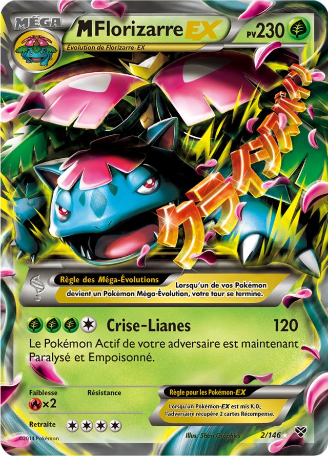 M-Florizarre-EX (XY 2) — Poképédia