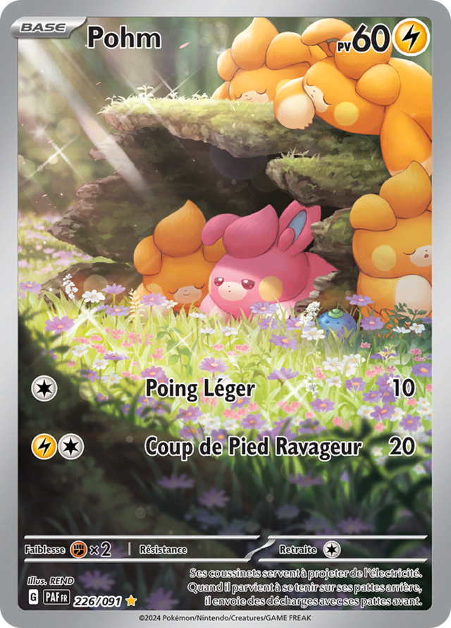 Pohm (Écarlate et Violet Destinées de Paldea 226) — Poképédia