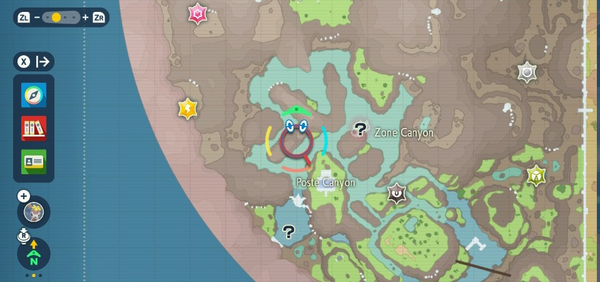 Zone Canyon — Poképédia