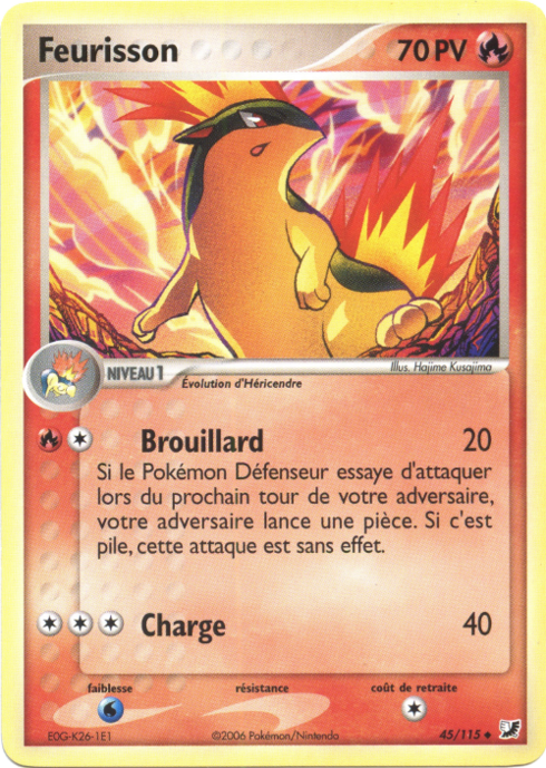 Feurisson (EX Forces Cachées 45) — Poképédia