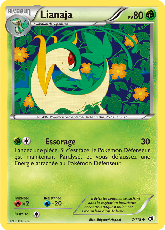 Lianaja (Noir & Blanc Trésors Légendaires 7) — Poképédia
