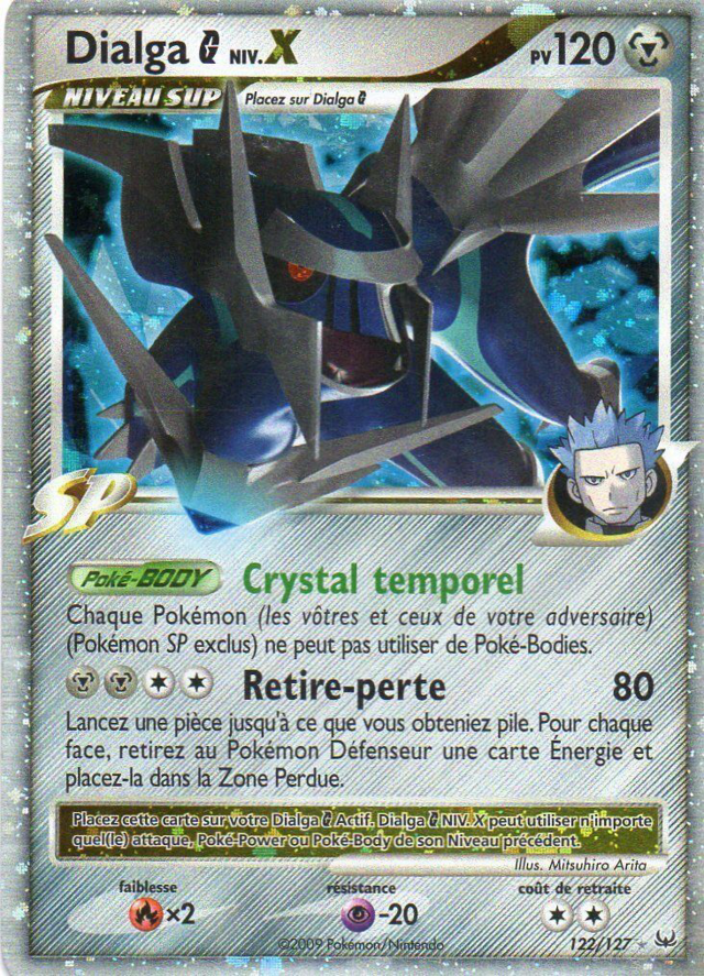 Dialga G NIV.X (Platine 122) — Poképédia