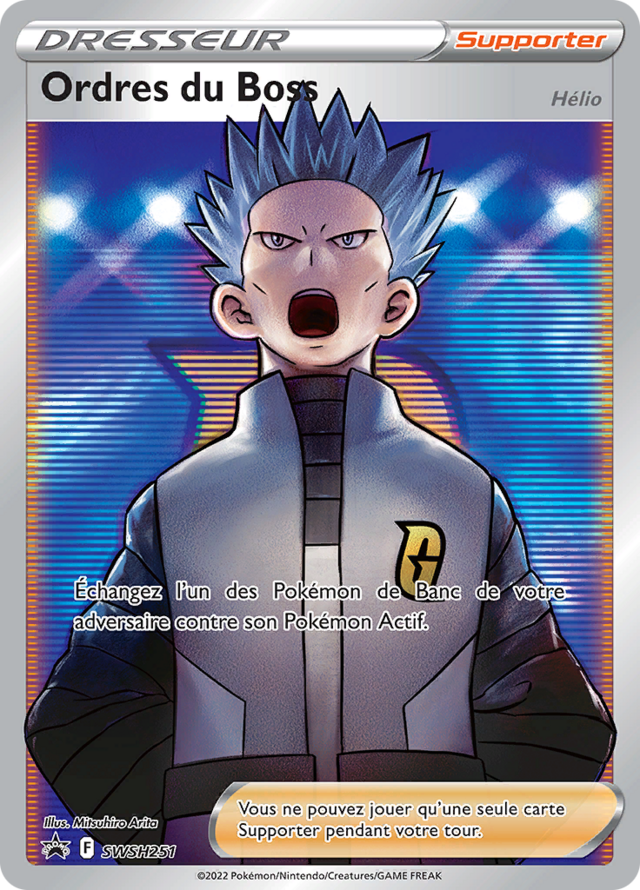 Ordres du Boss (Promo SWSH 251) — Poképédia