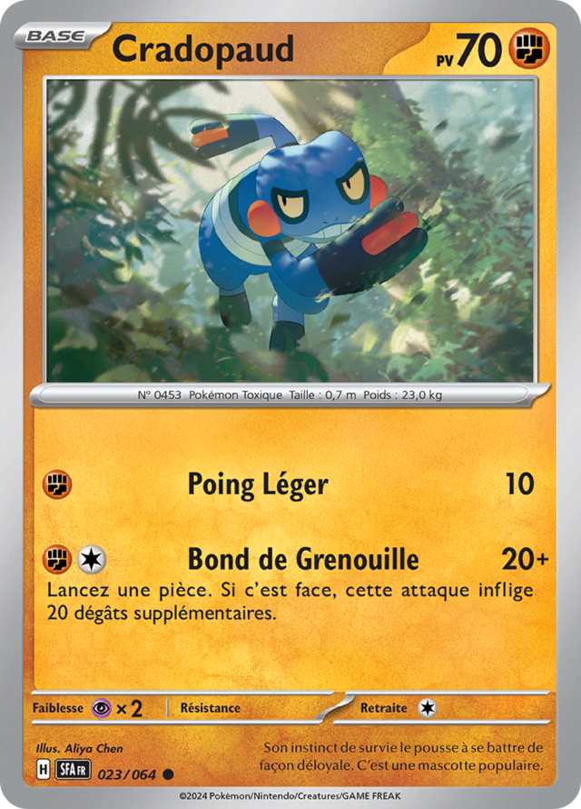 Cradopaud (Écarlate et Violet Fable Nébuleuse 023) — Poképédia