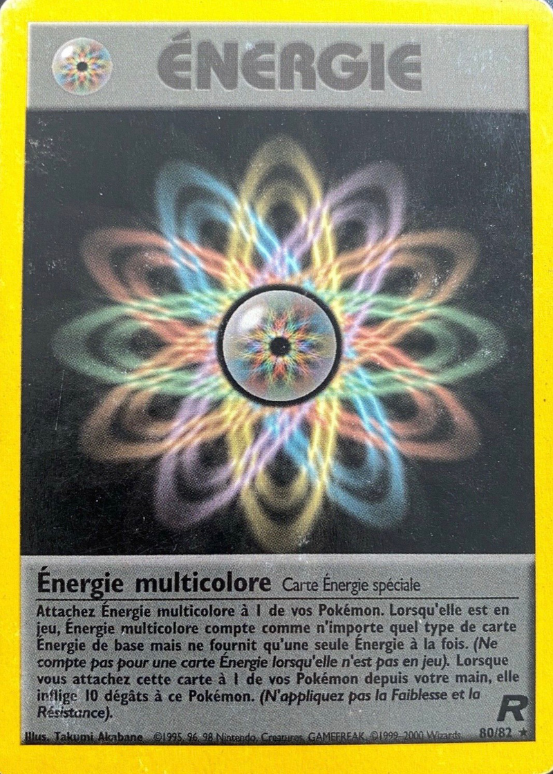 Énergie multicolore (Team Rocket 80) — Poképédia