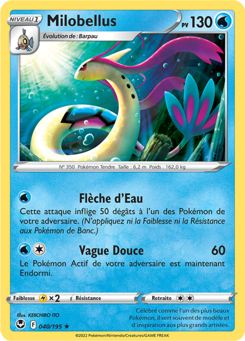 Milobellus (Épée et Bouclier Tempête Argentée 040) — Poképédia