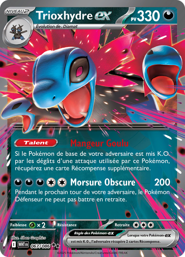 Trioxhydre-ex (Écarlate et Violet Flamme Blanche 067) — Poképédia