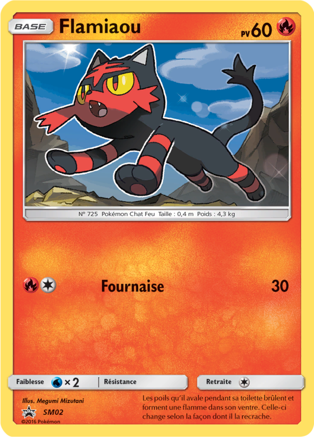 Flamiaou (Promo SM 02) — Poképédia