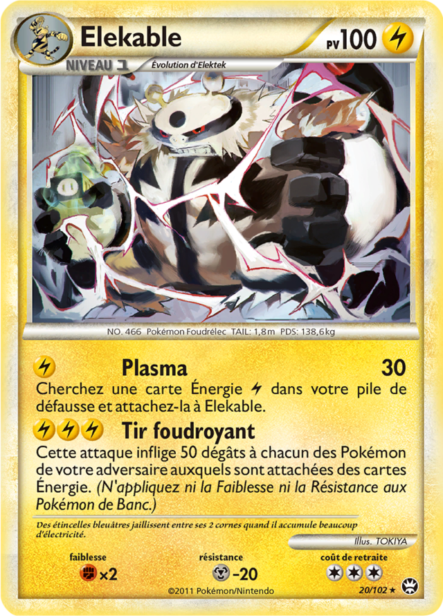 Elekable (HS Triomphe 20) — Poképédia