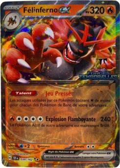 Félinferno-ex (Écarlate et Violet Forces Temporelles 034) — Poképédia