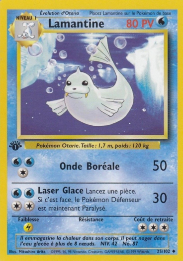 Lamantine (Set de Base 25) — Poképédia