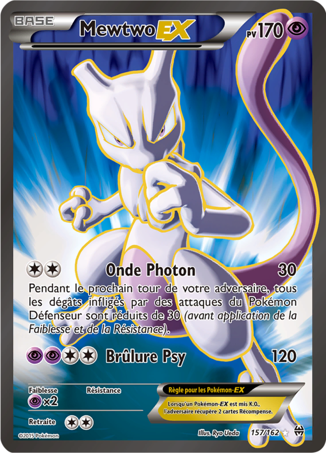 Mewtwo-EX (XY Impulsion TURBO 157) — Poképédia