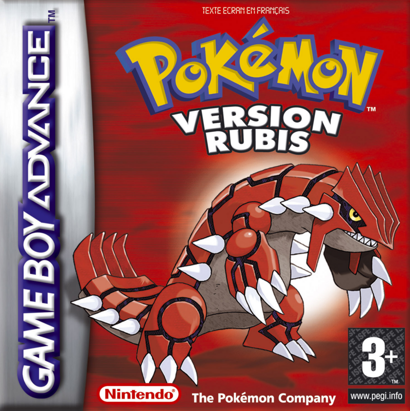 Pokémon Versions Rubis et Saphir — Poképédia