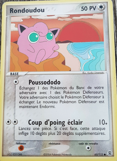 Rondoudou (EX Rouge Feu & Vert Feuille 65) — Poképédia