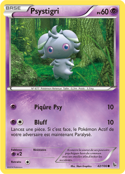 Psystigri (XY Étincelles 42) — Poképédia