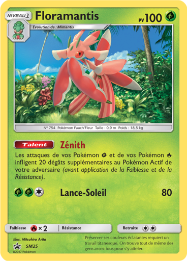 Floramantis (Promo SM 25) — Poképédia