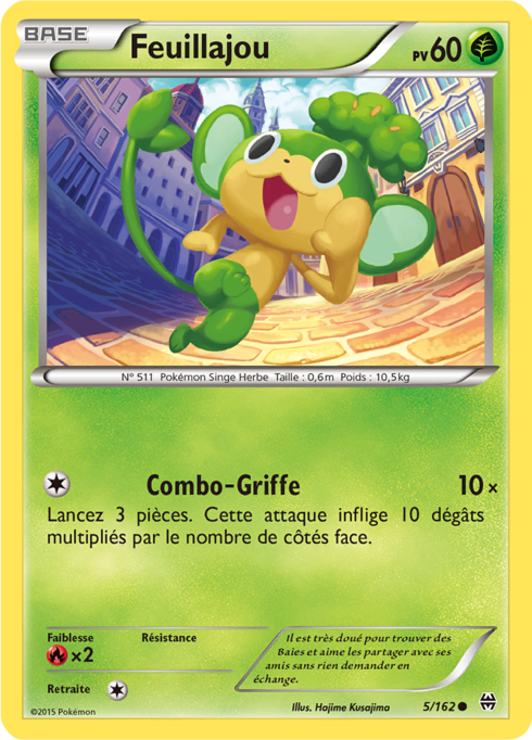 Feuillajou (XY Impulsion TURBO 5) — Poképédia