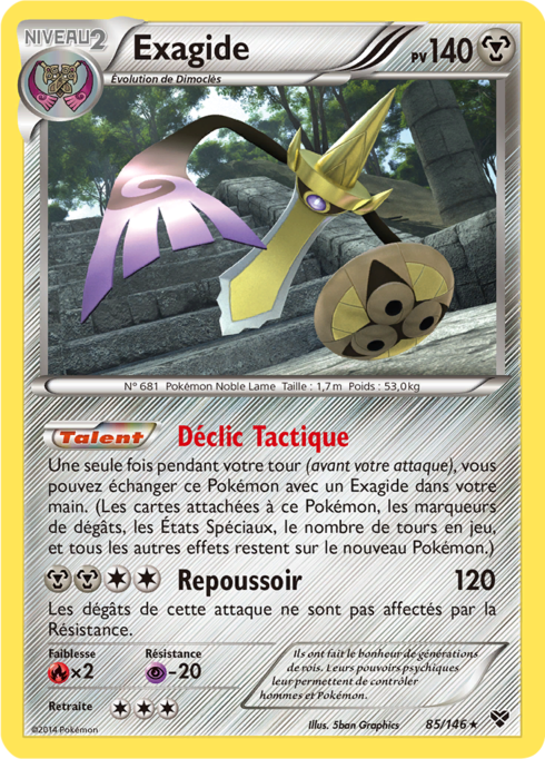 Exagide (XY 85) — Poképédia