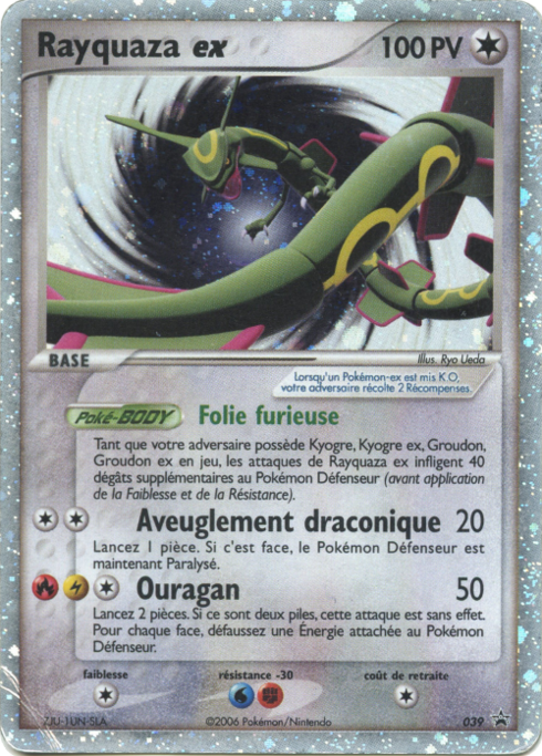 Rayquaza ex (Promo Nintendo 039) — Poképédia