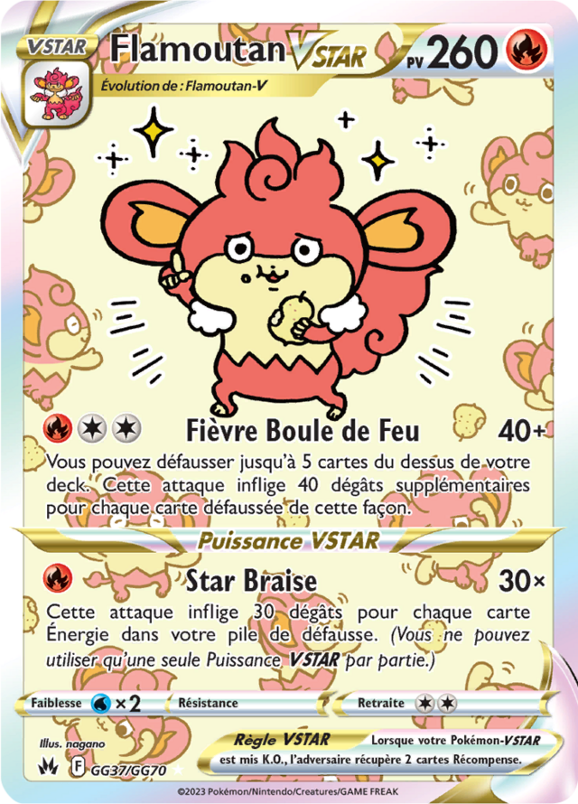 Flamoutan-VSTAR (Zénith Suprême GG37) — Poképédia