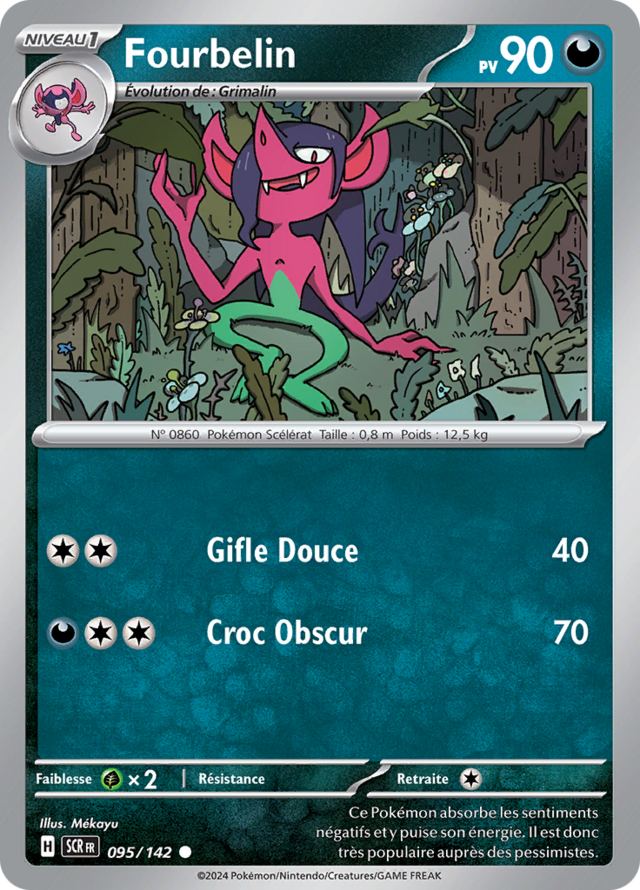 Fourbelin (Écarlate et Violet Couronne Stellaire 095) — Poképédia