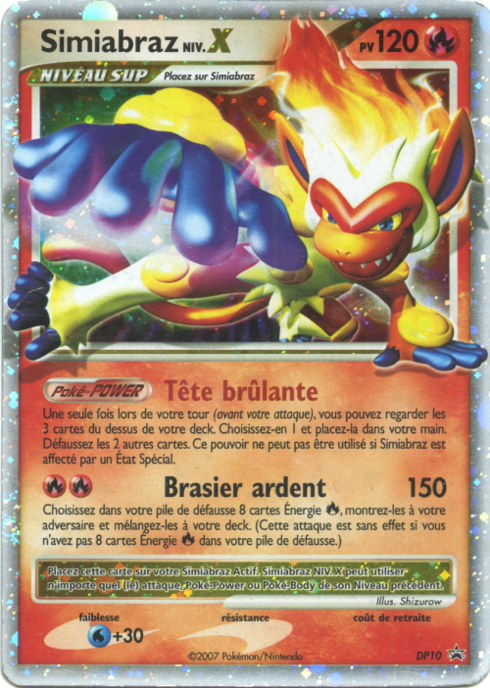 Simiabraz NIV.X (Promo DP 10) — Poképédia