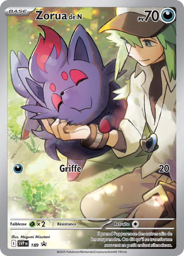 Zorua de N (Promo SV 189) — Poképédia