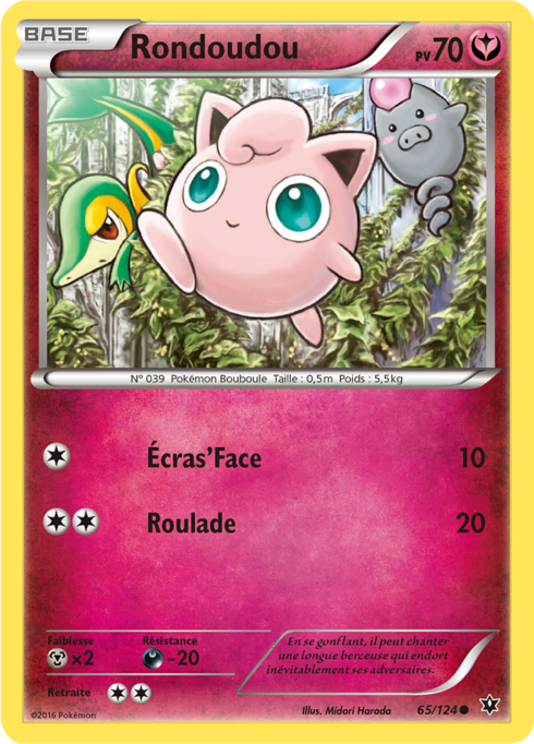 Rondoudou (XY Impact des Destins 65) — Poképédia
