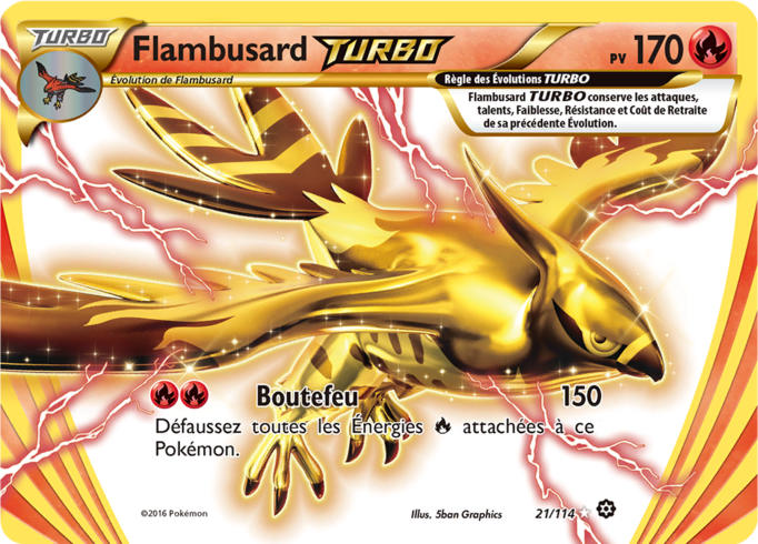 Flambusard TURBO (XY Offensive Vapeur 21) — Poképédia