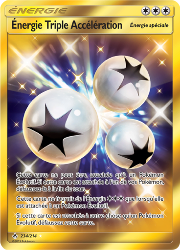 Énergie Triple Accélération (Soleil et Lune Alliance Infaillible 234 ...