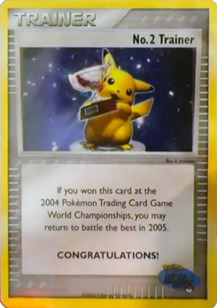 No.2 Trainer (World Championships 2004) — Poképédia