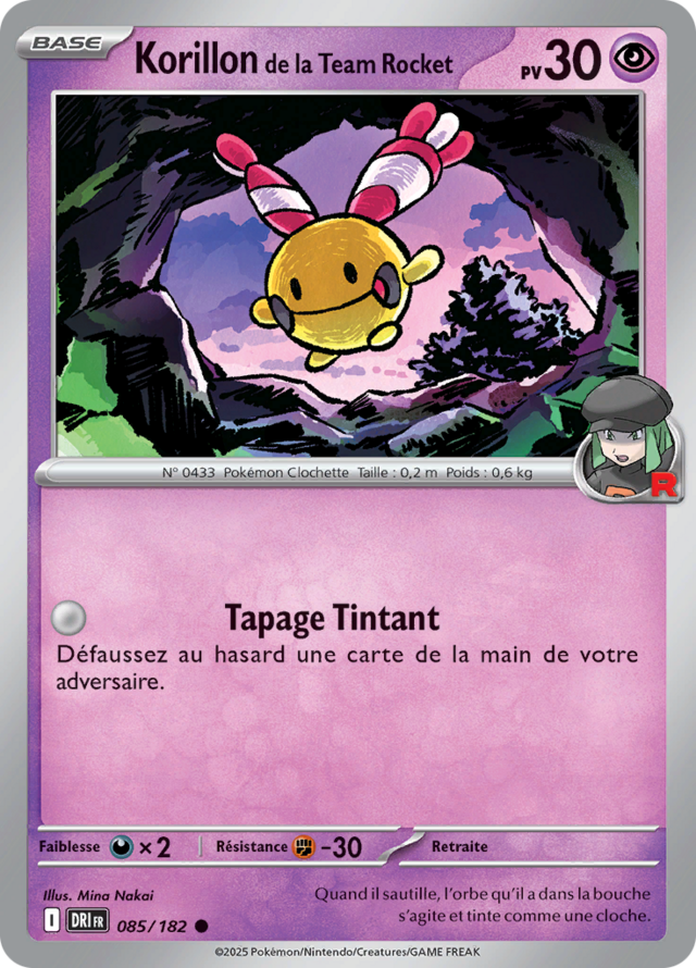 Korillon de la Team Rocket (Écarlate et Violet Rivalités Destinées 085 ...