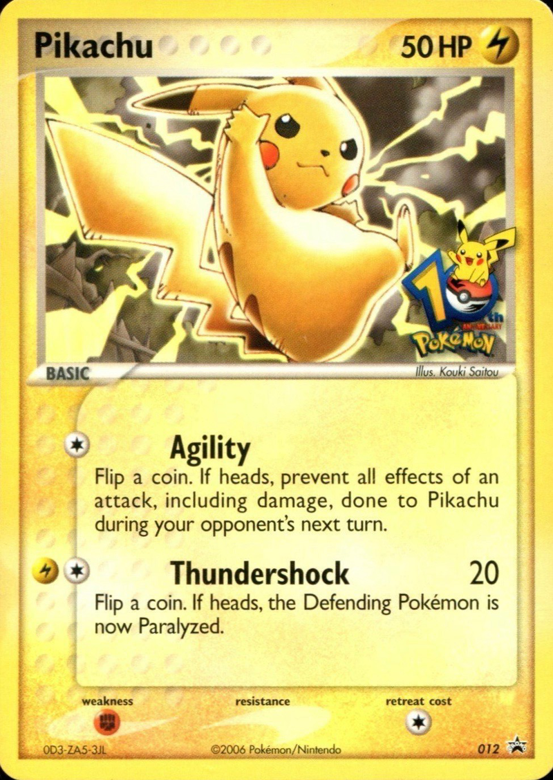 Pikachu (Promo Nintendo 012) — Poképédia